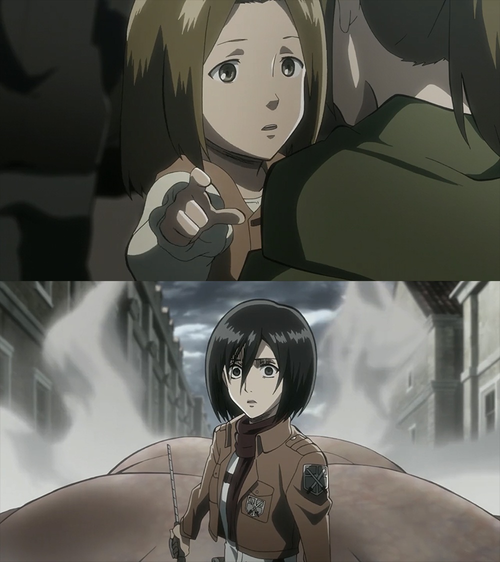 Mikasa dan Sasha, Dua Teman yang Inspiratif dalam Attack on Titan - Viu