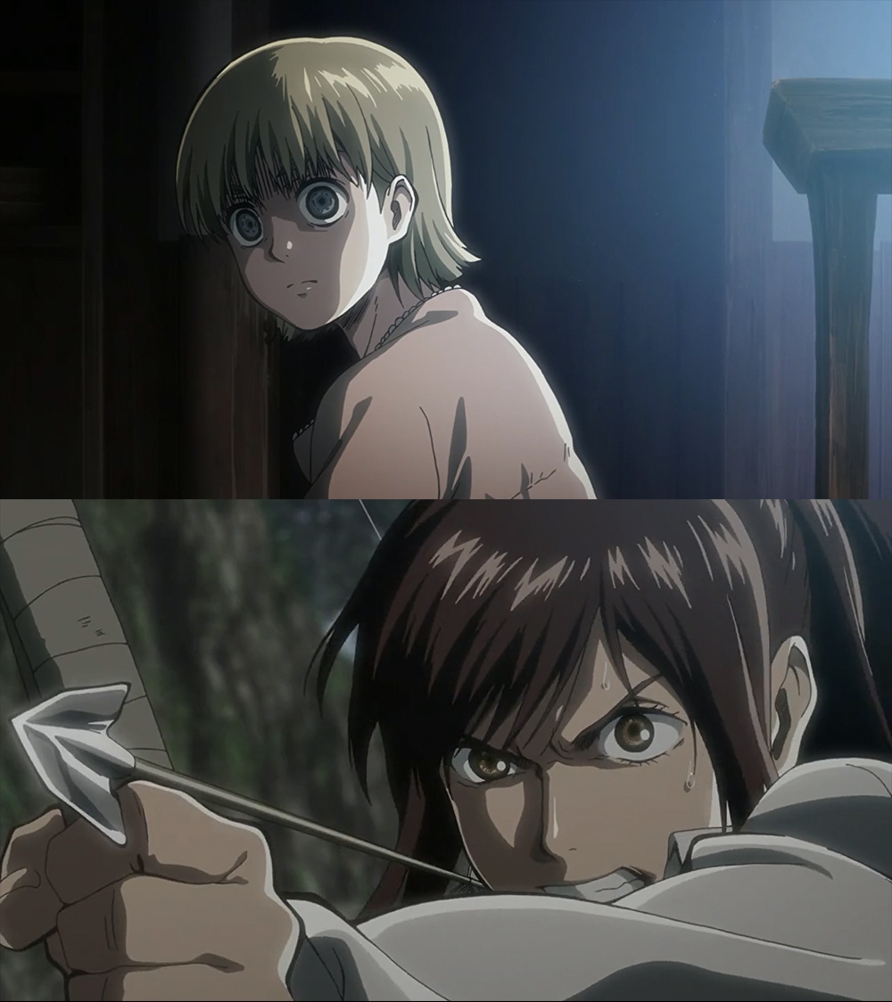 Mikasa dan Sasha, Dua Teman yang Inspiratif dalam Attack on Titan - Viu