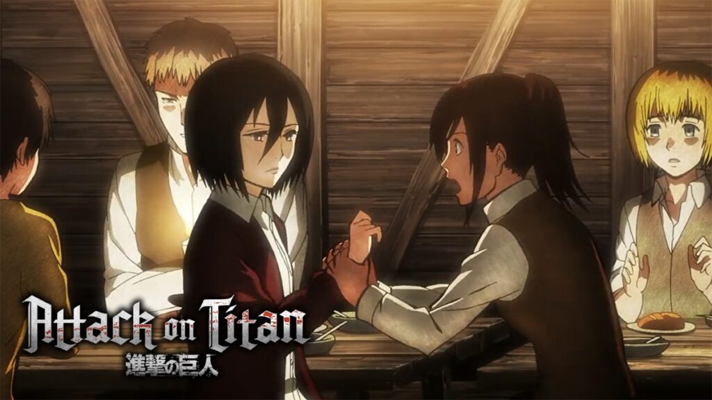 Mikasa dan Sasha, Dua Teman yang Inspiratif dalam Attack on Titan - Viu