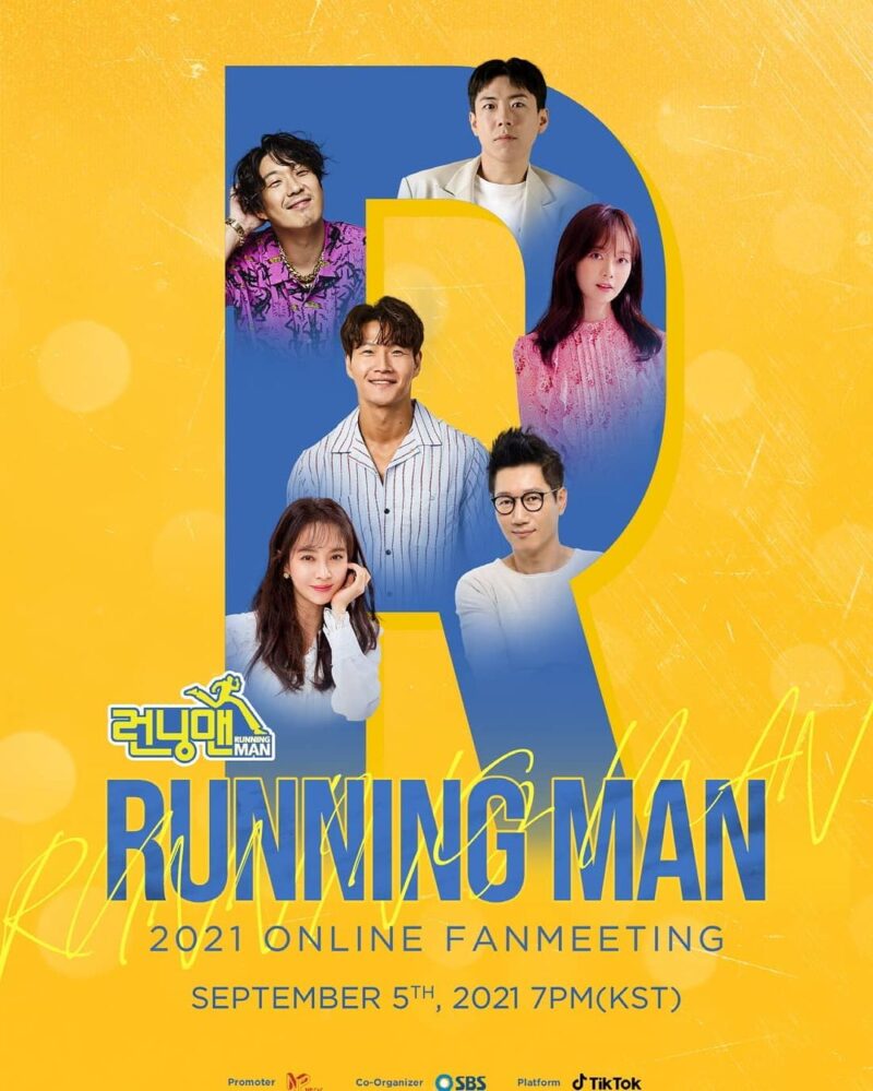 Nantikan! Running Man Akan Gelar Fan Meeting Online Bulan September - Viu
