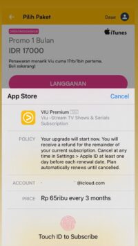 Cara Berlangganan Viu - Viu