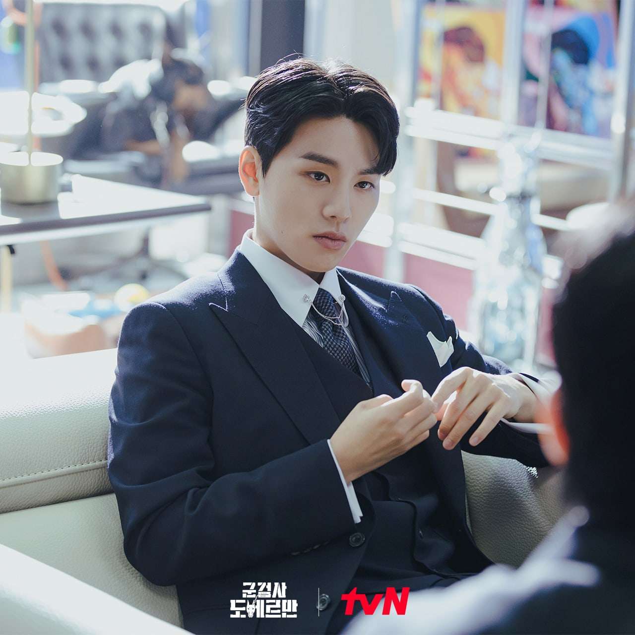 Kenali Kim Woo Seok, Si Muda nan Kaya yang Jahat di Military Prosecutor ...