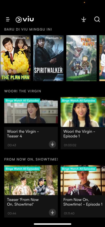 Cara Nonton Viu Gratis - Viu