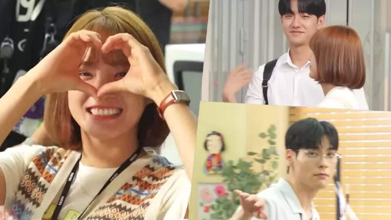 BTS Today’s Webtoon: Kim Sejeong & Nam Yoon Su Menari dengan Riang di Sela Syuting - Viu