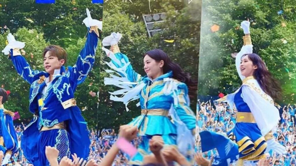 Poster Utama Cheer Up Telah Rilis, Bae In Hyuk, Jang Gyuri, dan Han Ji Hyun Terlihat Bersemangat ...