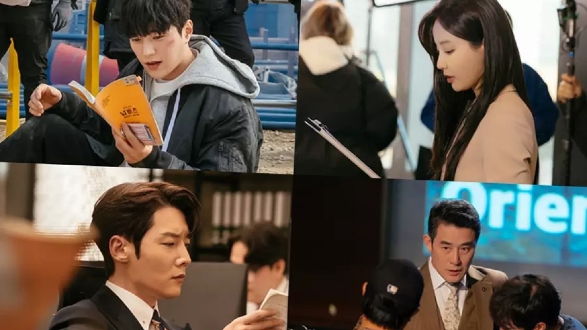 Para Pemeran Drama Numbers Terlihat Bekerja Keras Dalam Foto di Balik ...