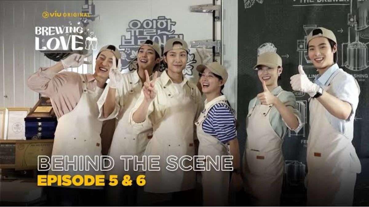 Behind the Scene Brewing Love Episode 5 & 6 - Viu
