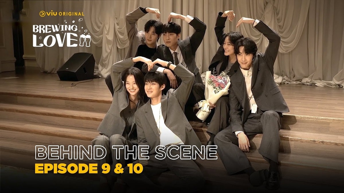 Behind the Scene Brewing Love Episode 9 & 10 - Viu