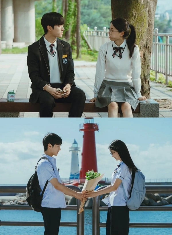 Song Joong Ki dan Chun Woo Hee Tak Terduga Bertemu di Usia Dewasa dalam Drama My Youth - Viu